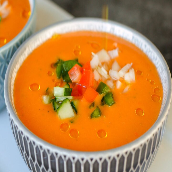 Traditional Gazpacho Recipe {Refreshing} (with VIDEO) - Vargasavour Recipes