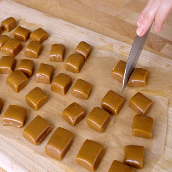 Homemade Caramels (with Video) - Vargasavour Recipes