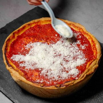 Chicago-Style Deep Dish Pizza (with VIDEO)