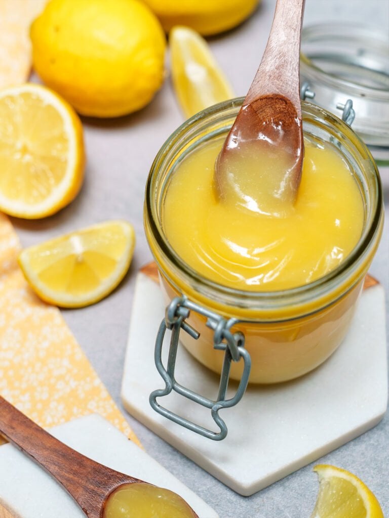 Eggless Lemon Curd (Easy)