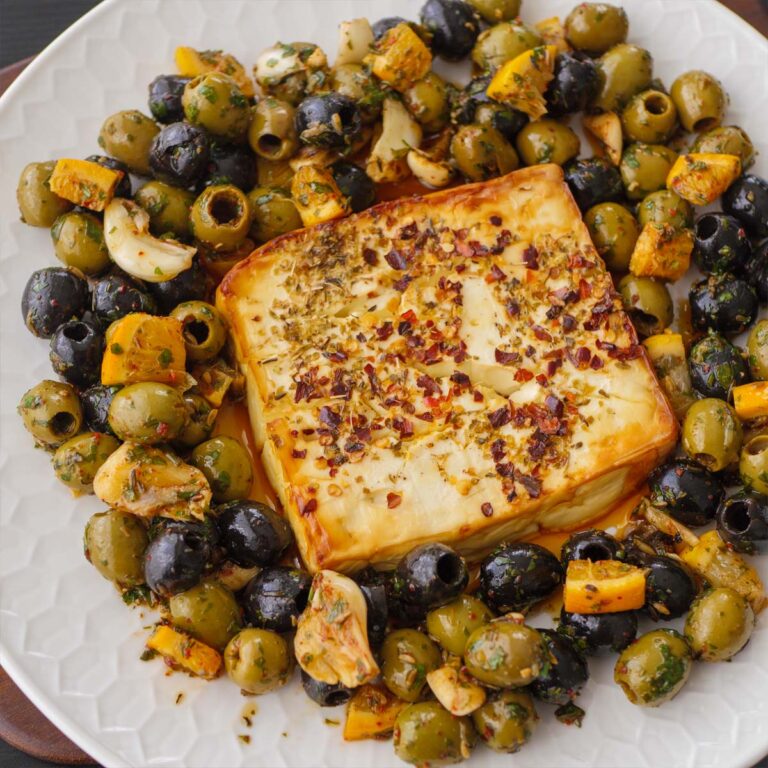 Easy Mediterranean Baked Feta Recipe For a Delicious Appetizer
