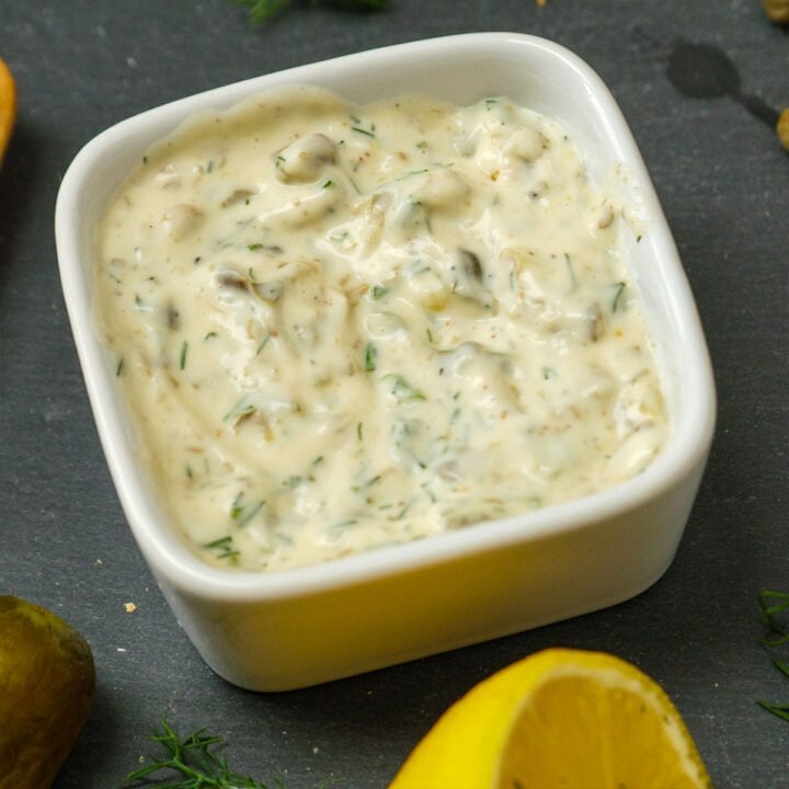 Tartar Sauce Recipe {Quick & Easy} (with VIDEO)