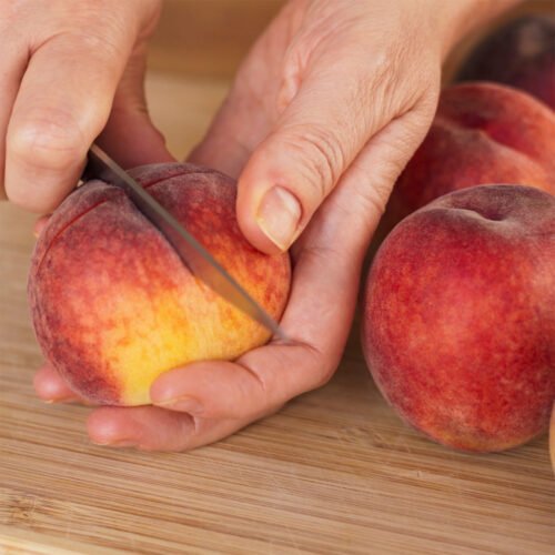 How to Peel Peaches (Easy, Quick & No Knife!) (With Video)