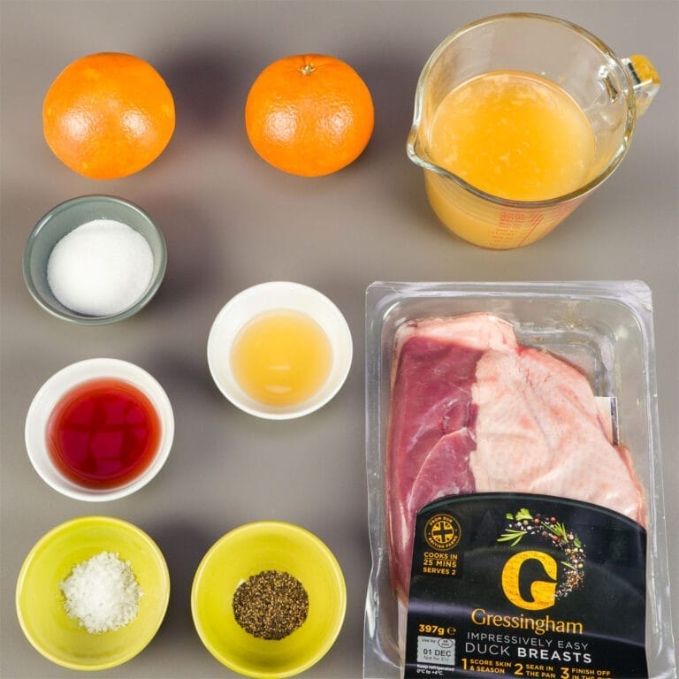 Duck Breasts With Orange Sauce (Crispy Skin, Classic French Method)