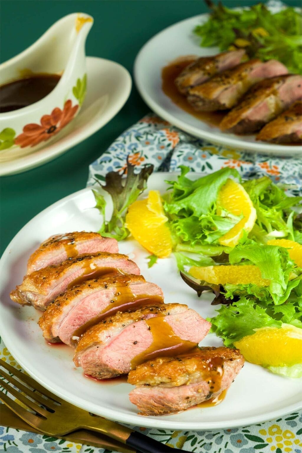 Duck Breasts With Orange Sauce (Crispy Skin, Classic French Method)
