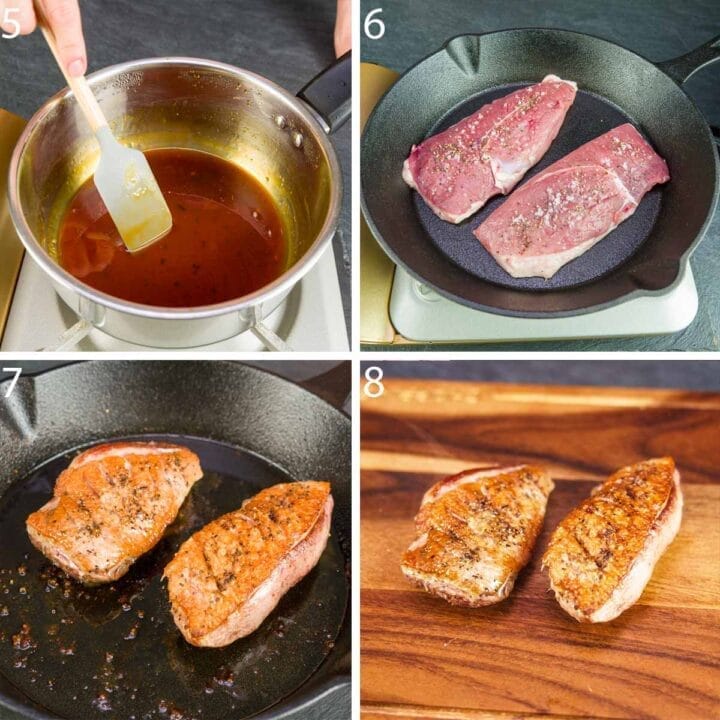 Duck Breasts With Orange Sauce {Easy Recipe} (VIDEO) - Vargasavour Recipes