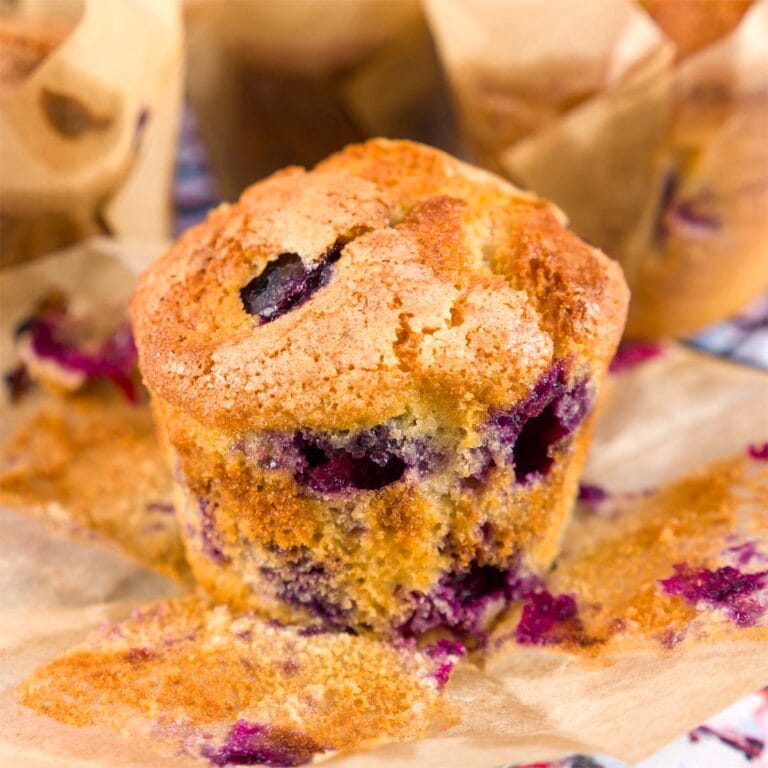Easy Blueberry Muffin (Soft, Moist & Bakery-Style)