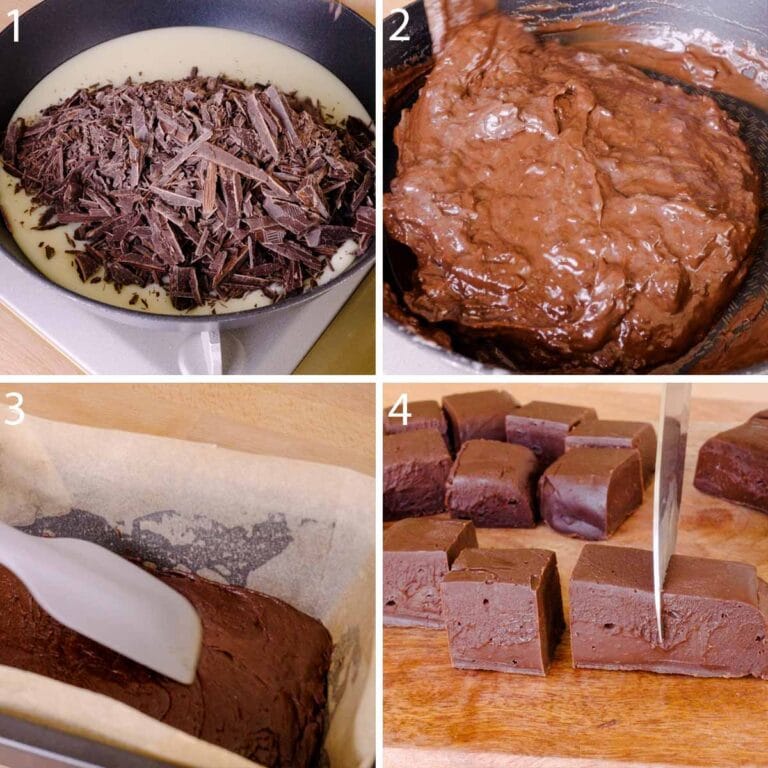 2 Ingredient Chocolate Fudge (Easy 5 Minutes)