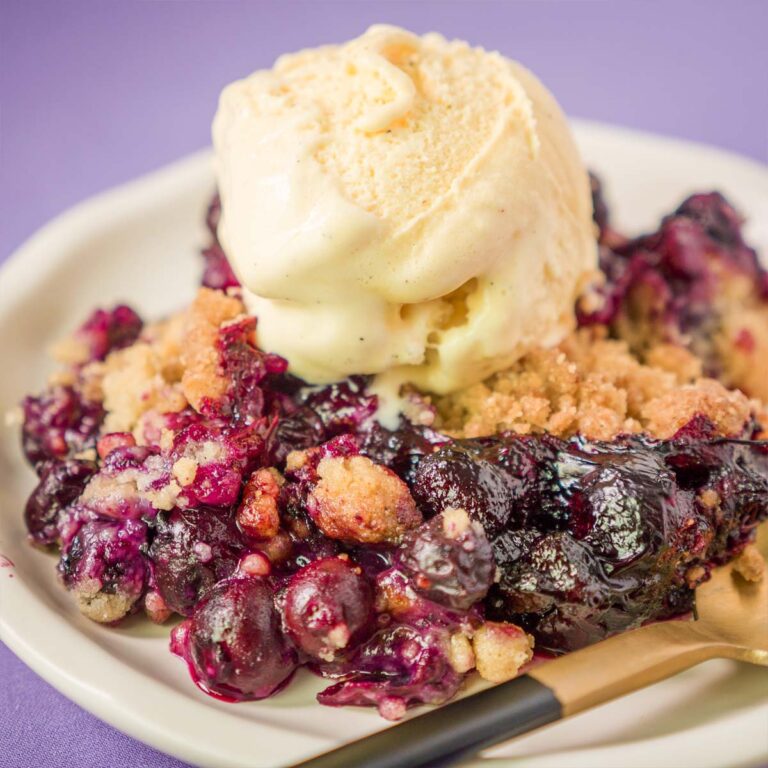 Blueberry Crumble (No Oats)