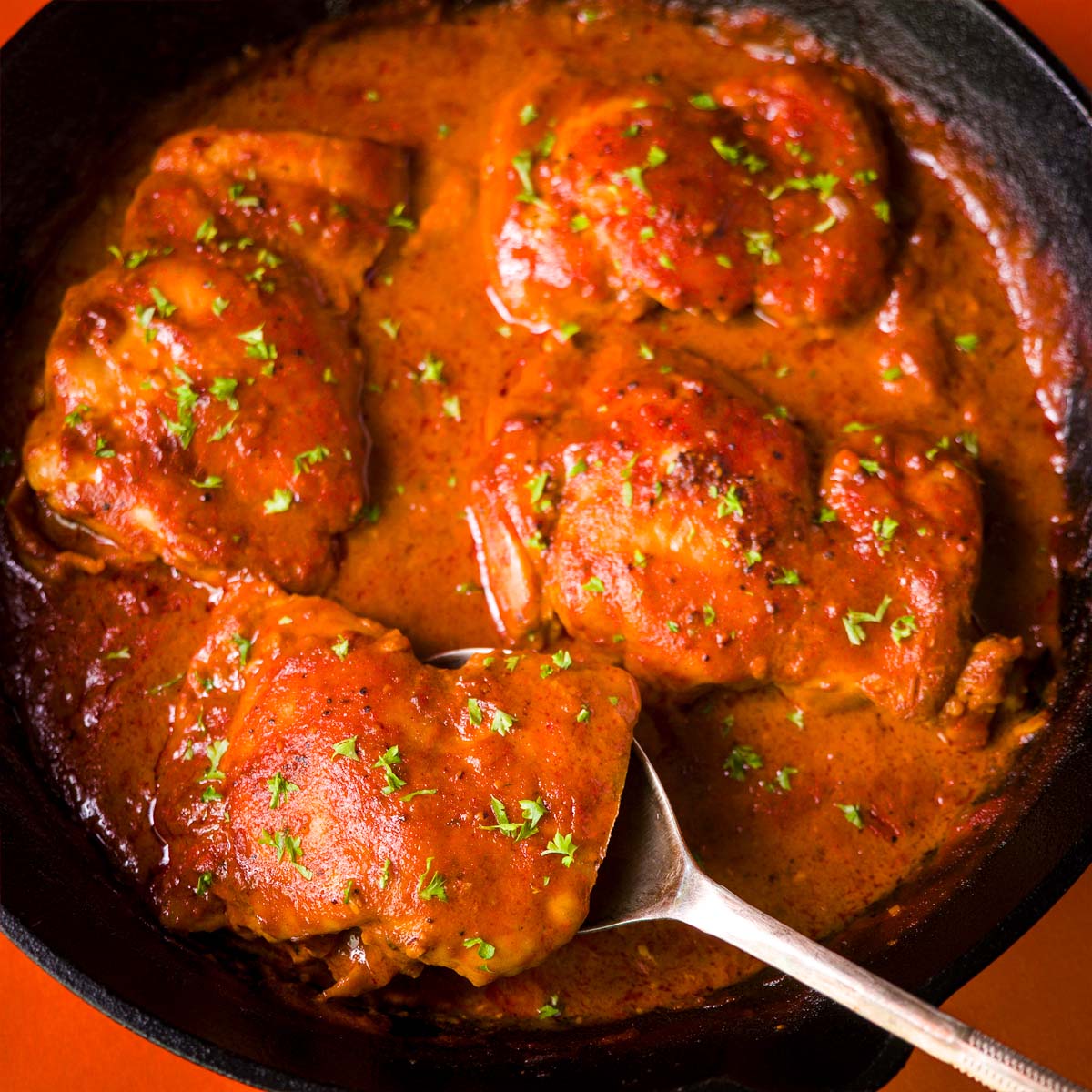 Hungarian Chicken Paprikash Recipe ( Easy One Pan)