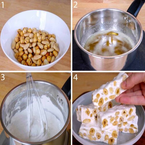 Almond Hazelnut Nougat Recipe