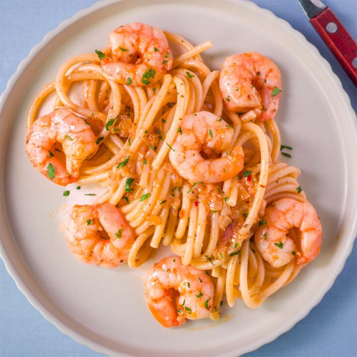 Shrimp Scampi Pasta (Easy Garlic Lemon Recipe)