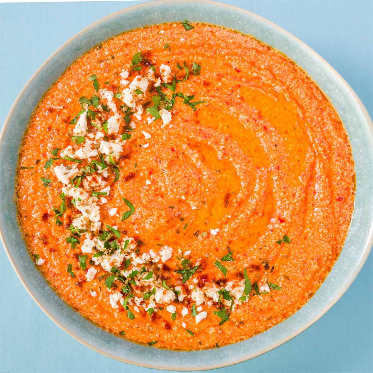Greek Spicy Feta Dip (Tirokafteri) - Easy 5-Minute Recipe