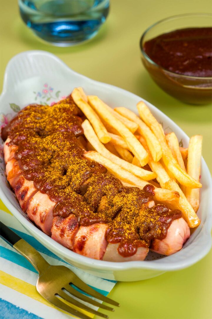 Homemade Currywurst