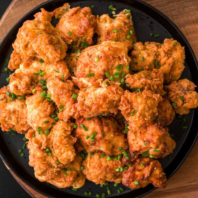 Lemon Pepper Chicken Bites (Crispy)