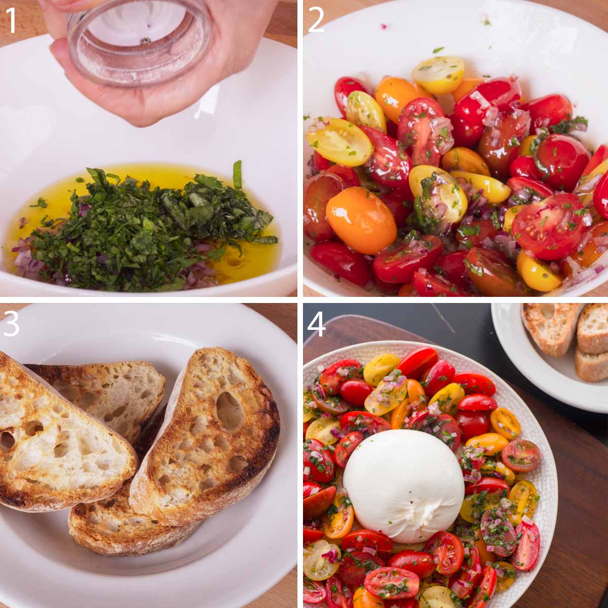 Tomato Burrata Salad {Easy} (with VIDEO)