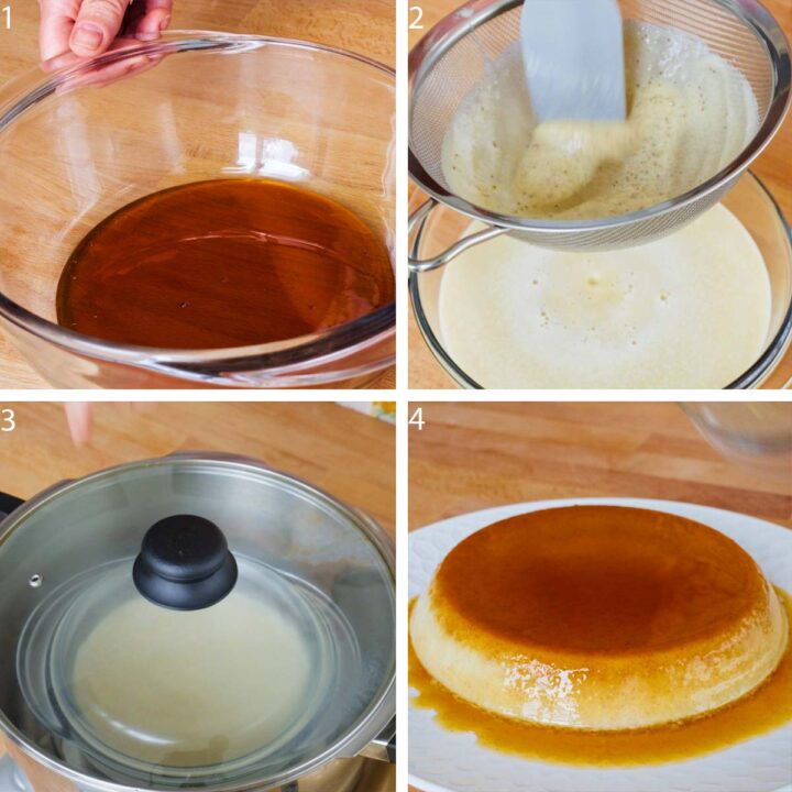 Banana Flan (No-Bake)
