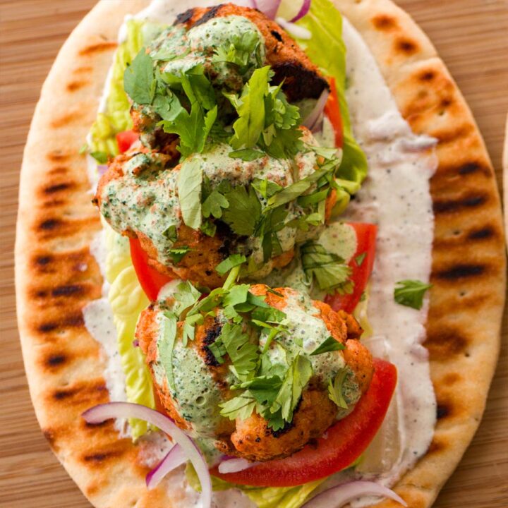 Cauliflower Shawarma Wrap Recipe (Roasted, Spiced & Creamy)