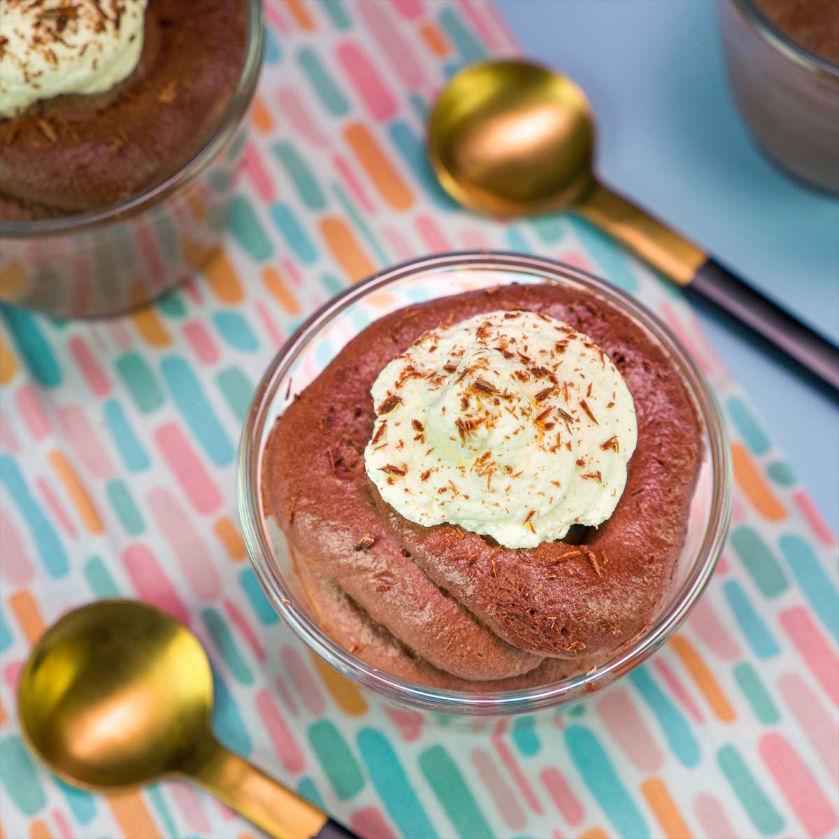 Chocolate Mousse With Cocoa Powder (Easy)