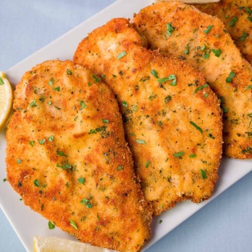 Crispy Italian Breaded Chicken Cutlets Recipe (Easy & Flavorful)