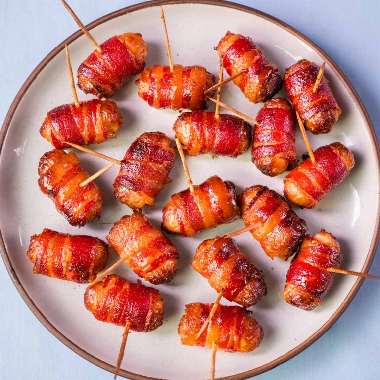 Bacon Wrapped Smokies (Easy Party Appetizer)