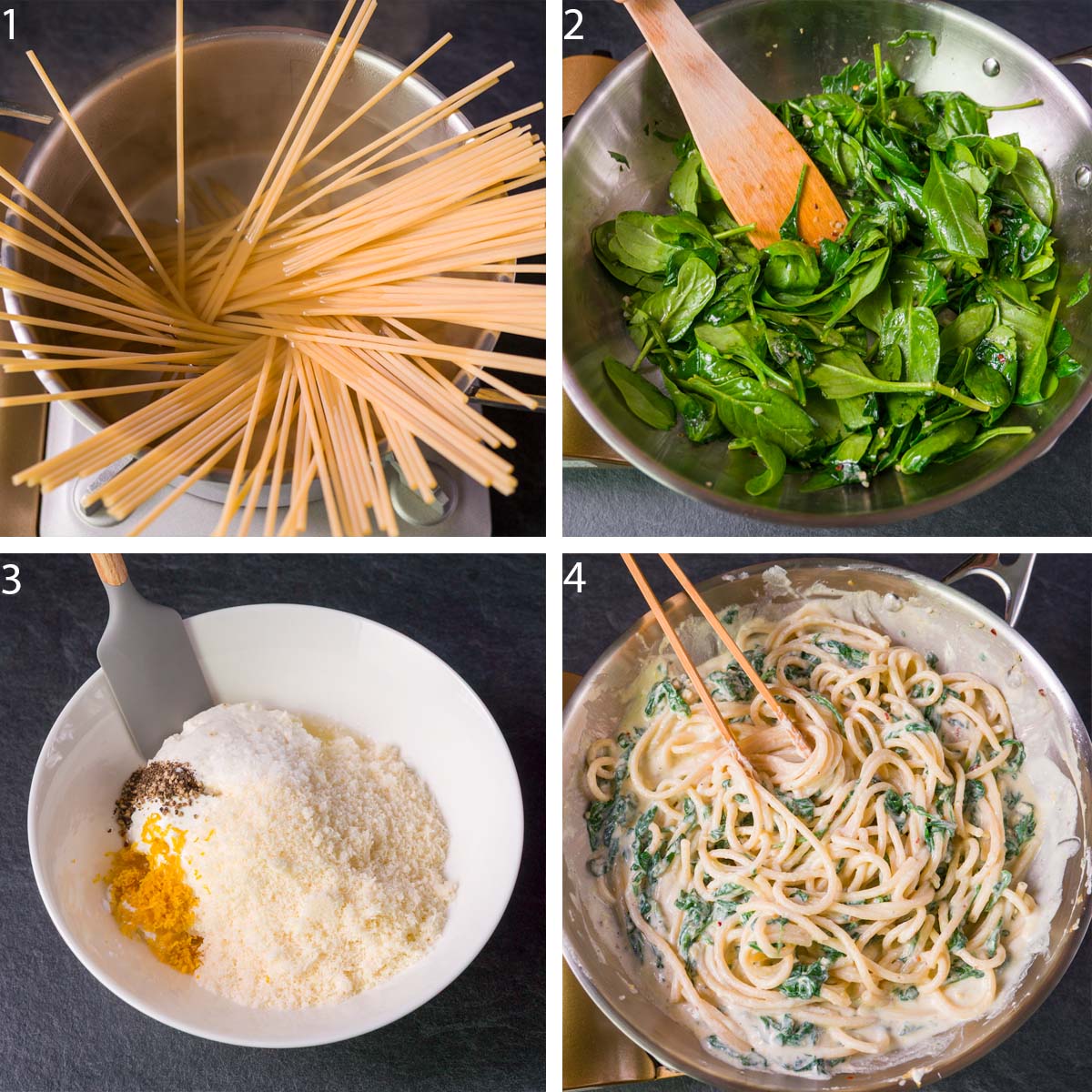 Lemon Ricotta Pasta with Spinach (Easy 20-Minute Recipe)