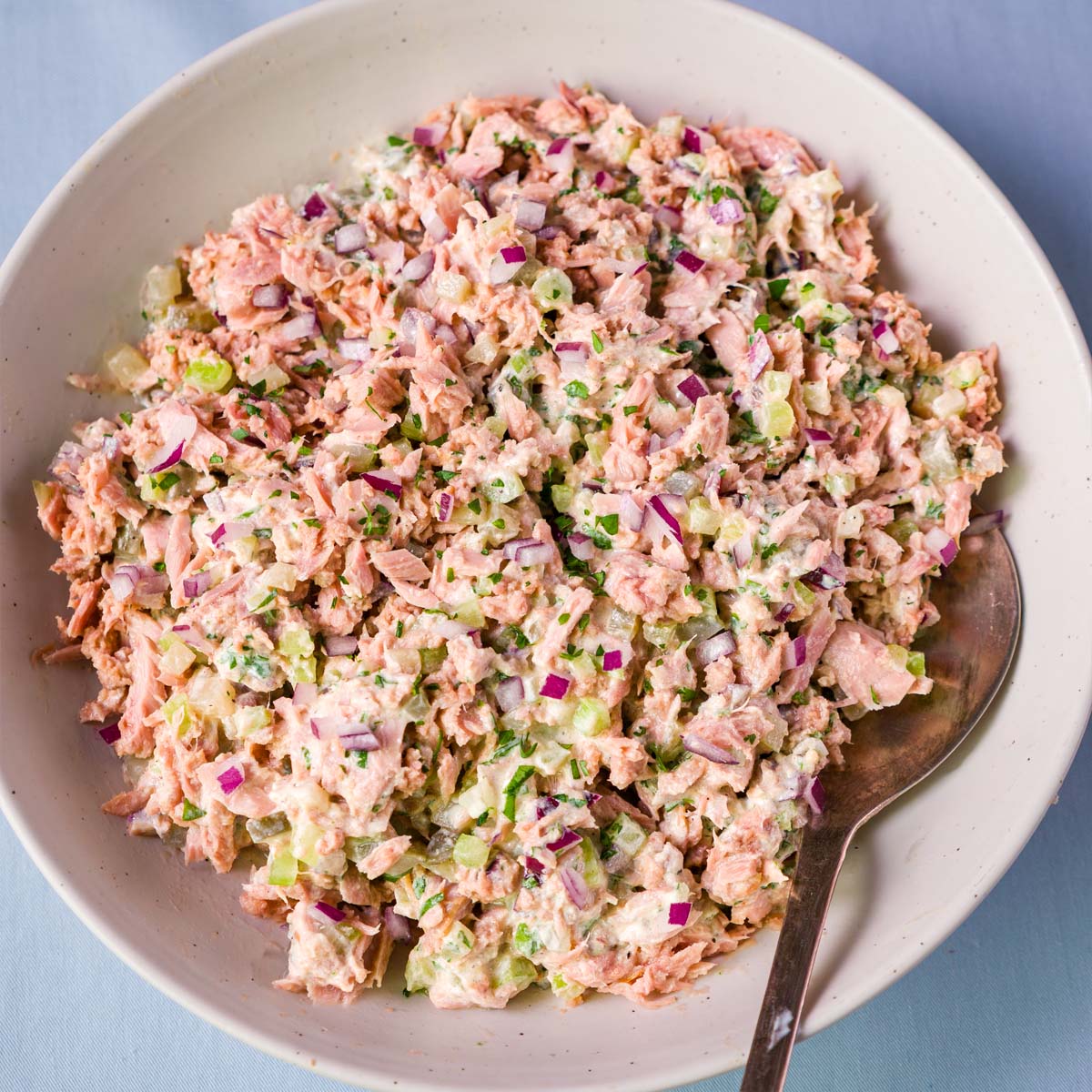 Tuna Salad with Greek Yogurt (No Mayo) - Creamy and High-Protein