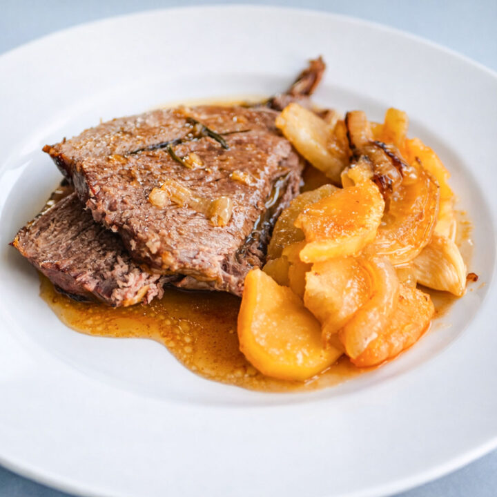 Roast Leg of Lamb with Garlic and Rosemary (Easy Oven Recipe)